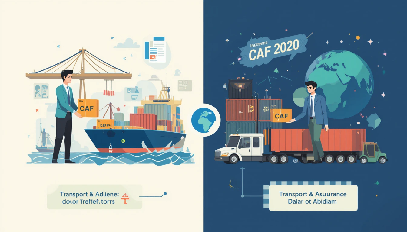 Incoterms CAF: Guide Complet pour le Commerce International Francophone